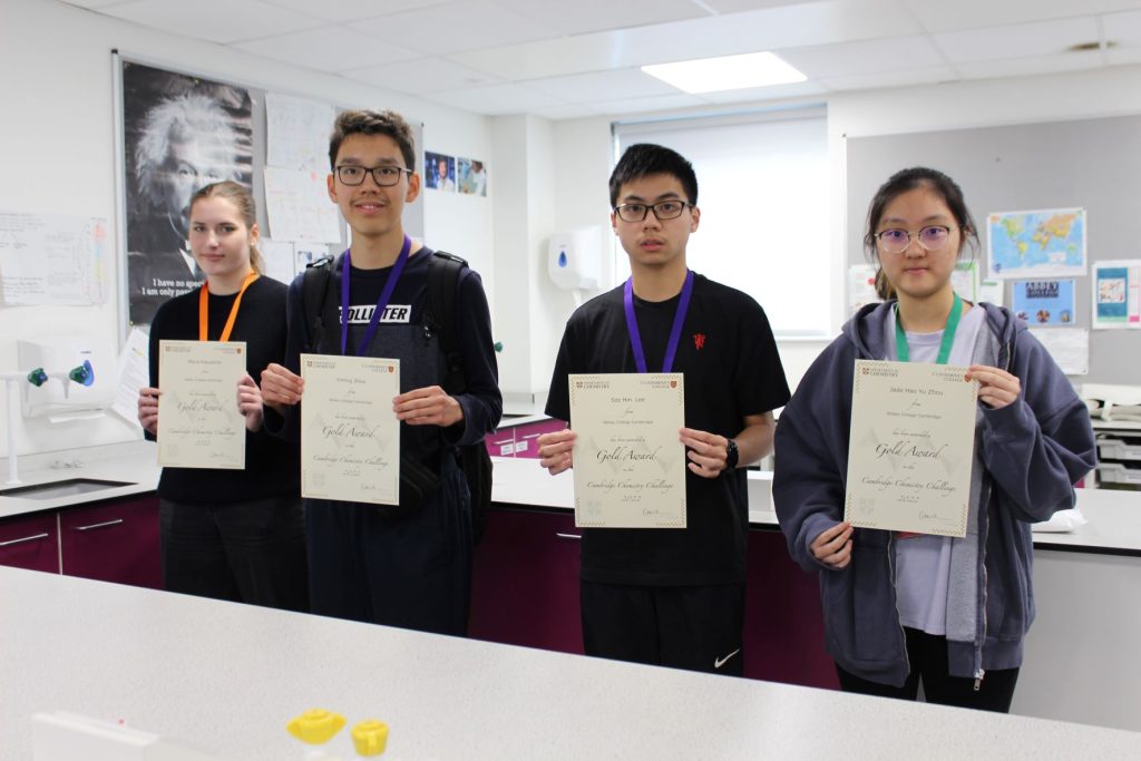 Abbey Cambridge | Cambridge Chemistry Challenge Results | Abbey Cambridge